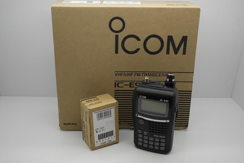 Second Hand IC-E91 Icom 2m/70cm Handheld Transceiver + UT-121 D-