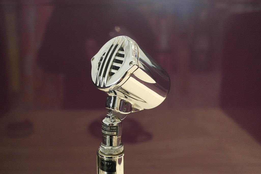 Second Hand Astatic D104 Silver Eagle Microphone With SSB