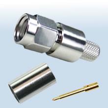 SMA Crimp Plug, Nickel Plated - radioworld