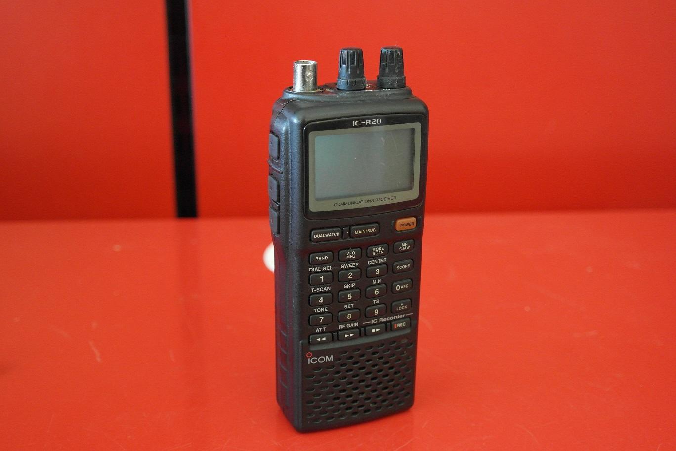 Second Hand Icom IC-R20 Scanner Wideband EX MOD - Radioworld UK