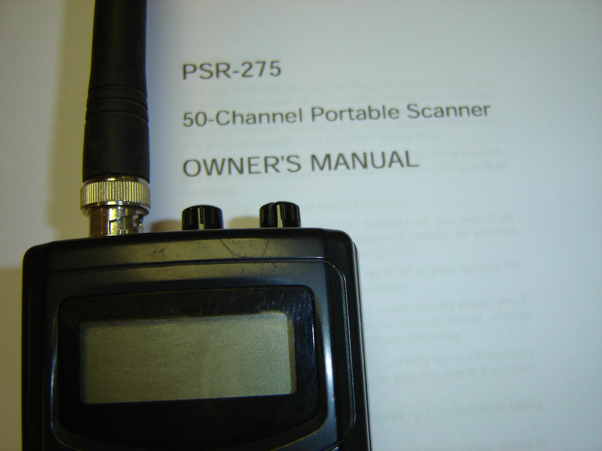 Second Hand PSR-275 Handheld Scanner - radioworld