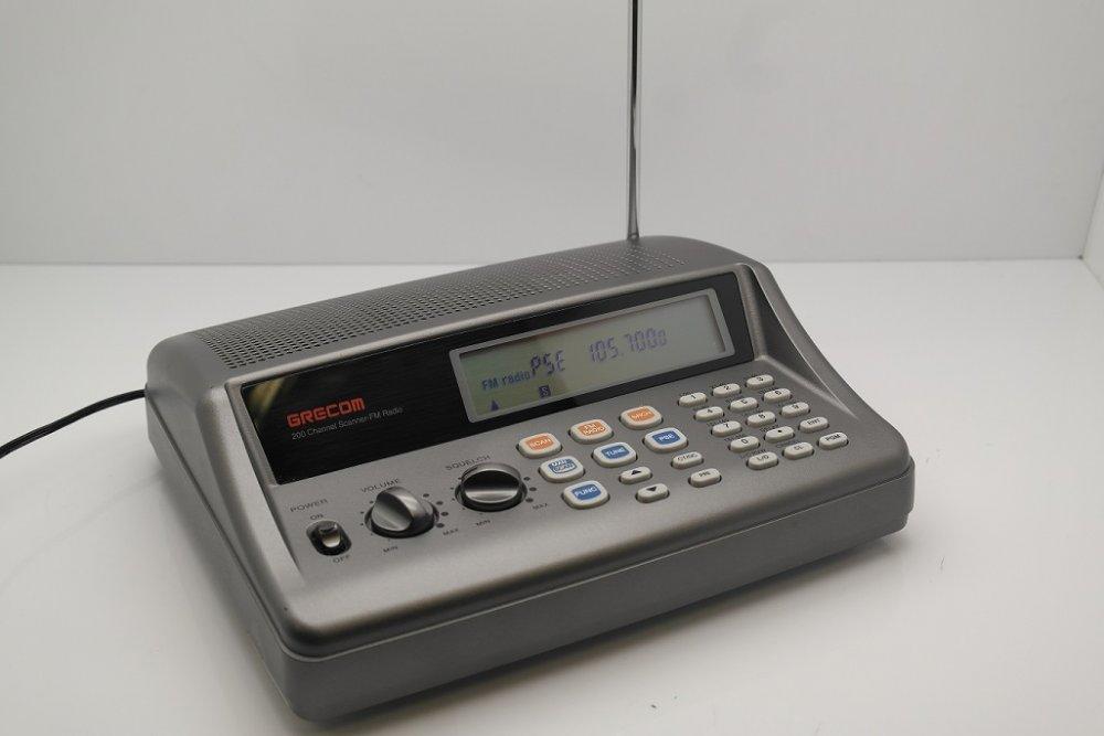 Second Hand GRE PSR-200 FM Base Top Scanner