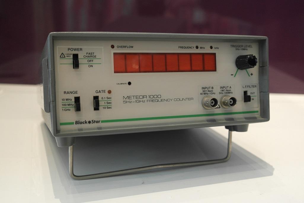 Second Hand Black Star Meteor 1000 5Hz-1GHz Frequency Counte