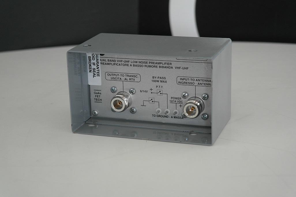 Second Hand Microset PR-2B Dual Band VHF UHF Mast Head Preamp ...