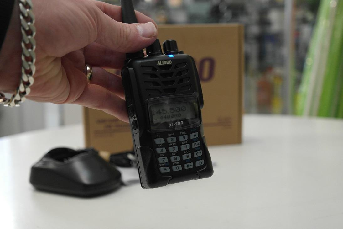 Second Hand Alinco DJ-500 VHF/UHF Handheld Transceiver - RW