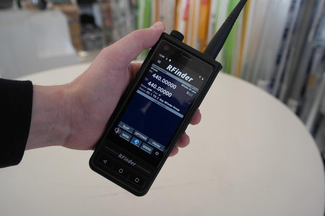 Second hand rfinder b1 dual band dmr network handheld radio - Radioworld UK