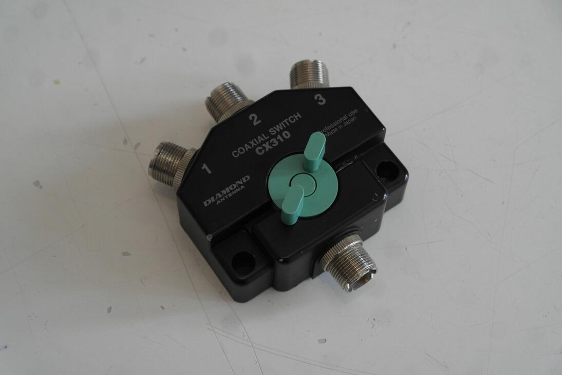 Second Hand Diamond CX-310A 3-way Coax Switch SO-239 - RW UK