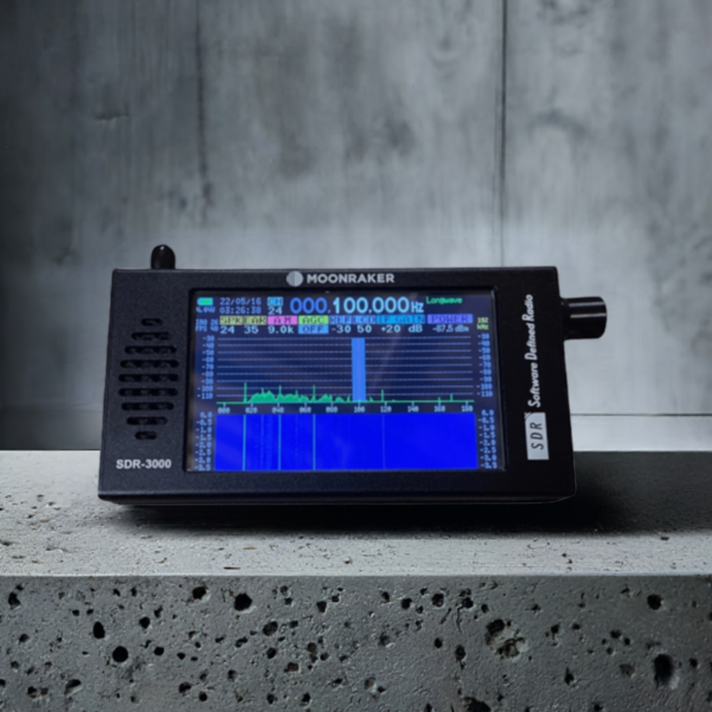 Moonraker SDR-3000 Software Defined 100kHz - 149MHz Radio Receiver - Radioworld UK