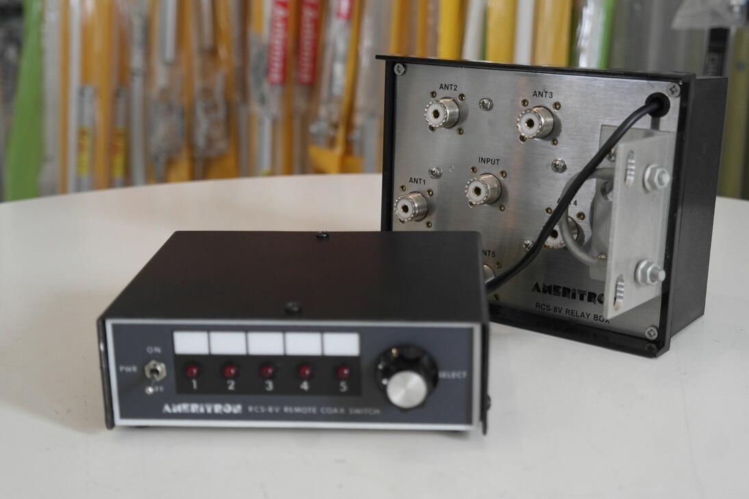 Second Hand Ameritron RCS-8VX 5-Way Remote Coax Switch SO-239 - Radioworld UK