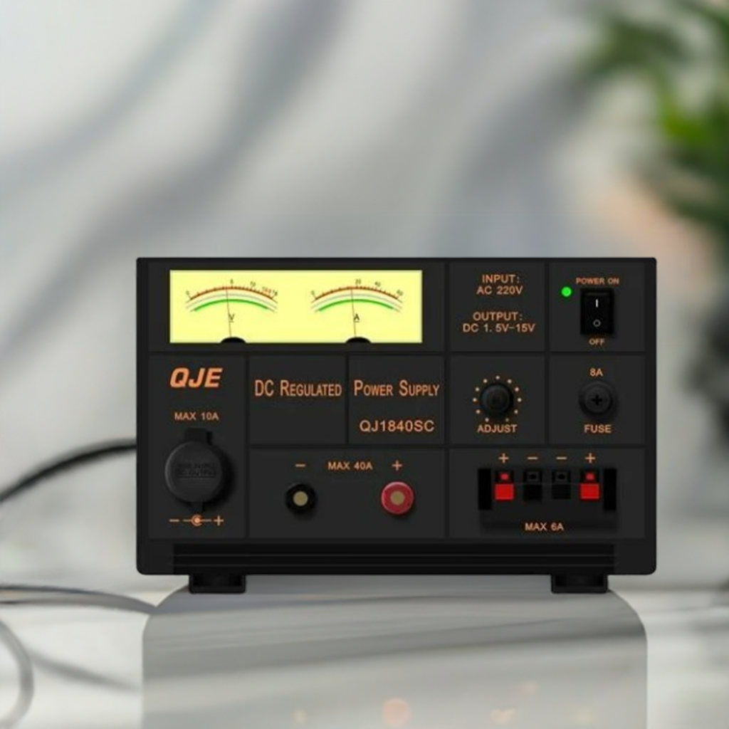 Qje qj1840sc (40 amp) 12 volts linear power supply unit - Radioworld UK