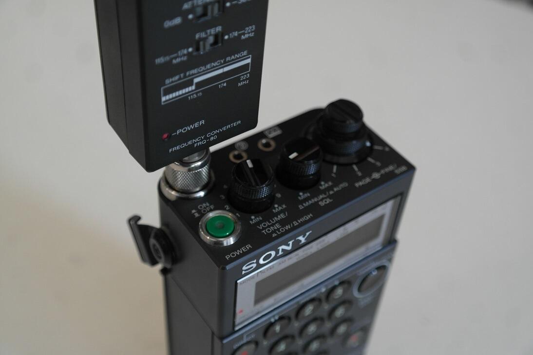 Second Hand Sony ICF-PRO80 Portable shortwave receiver - Radioworld UK