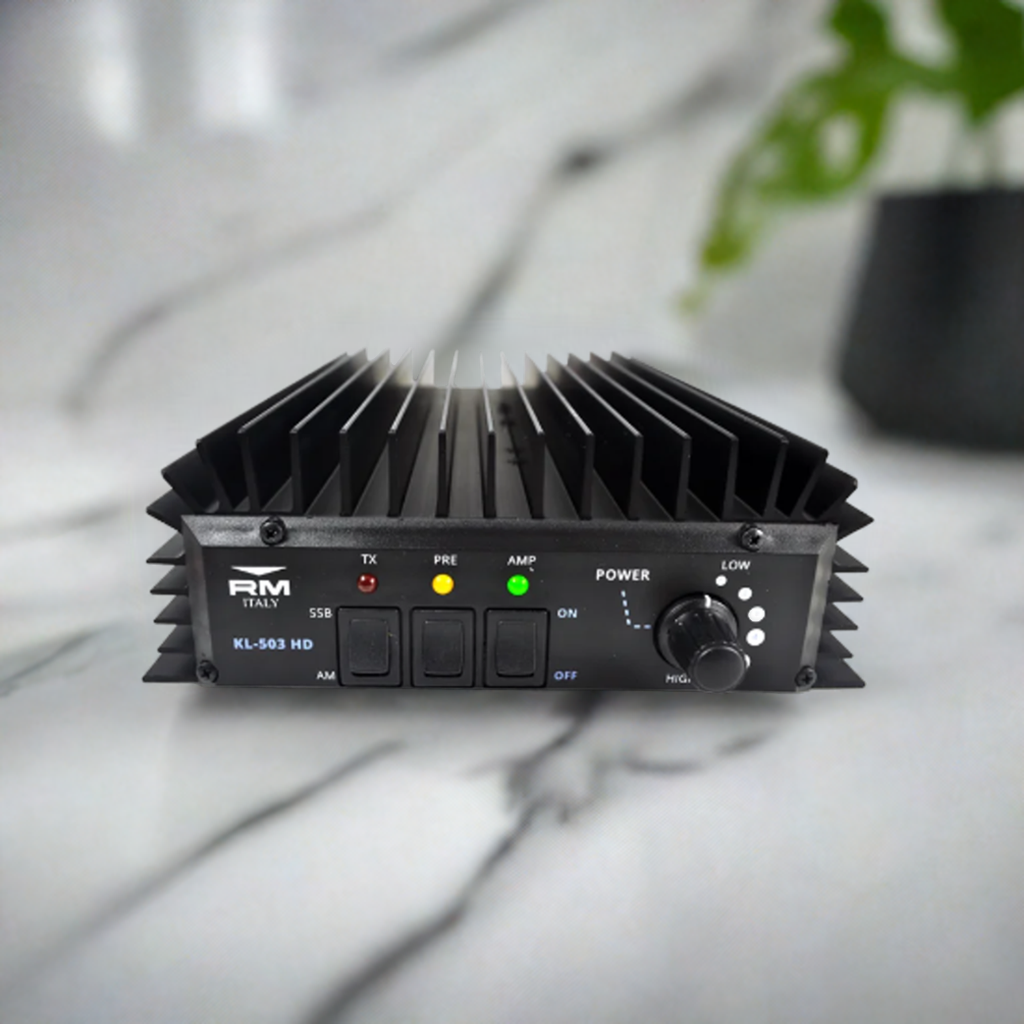 RM KL503HD 25-30 MHz mobile amplifier, including pre-amplifier, is ...