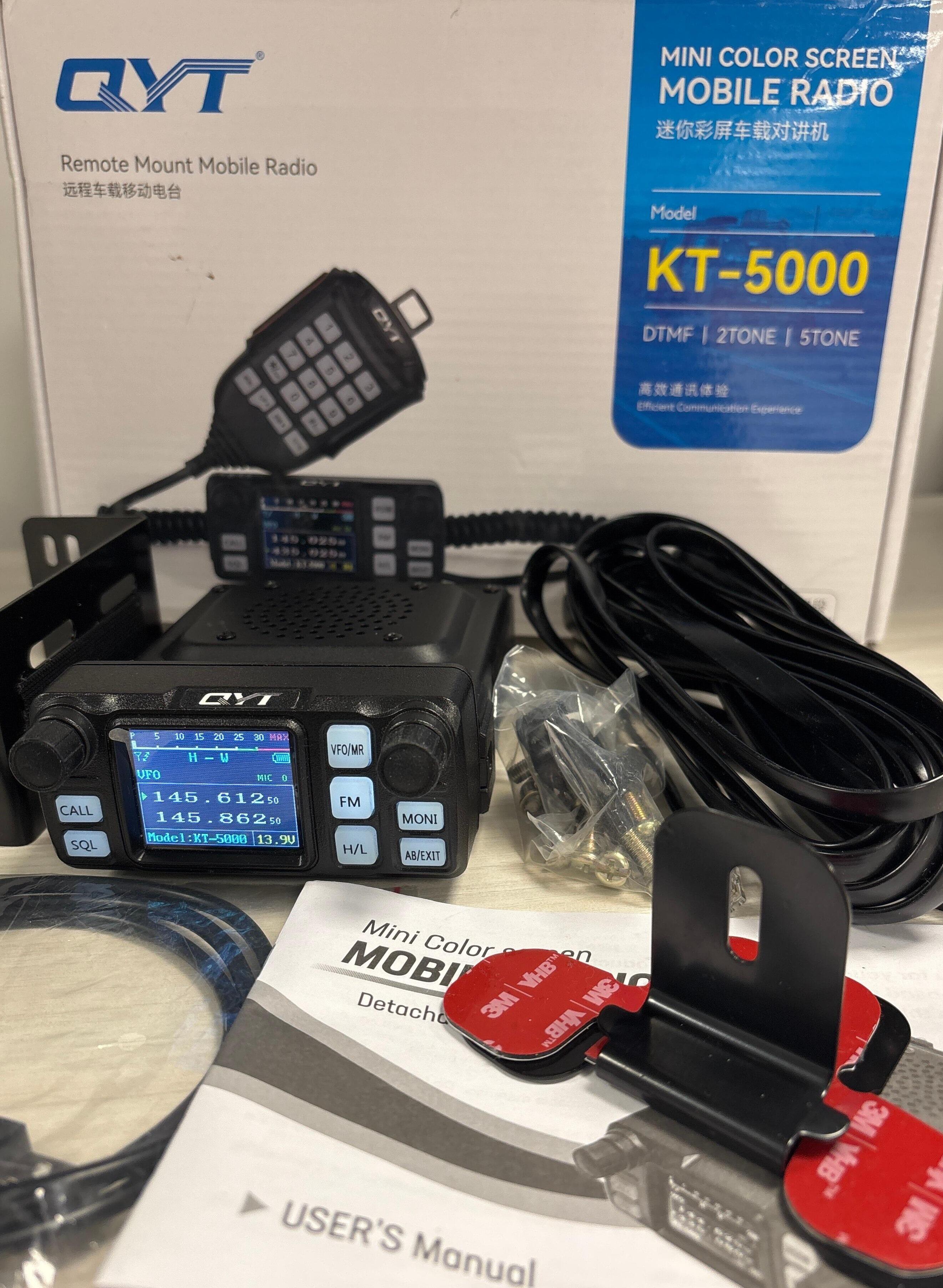 Second Hand QYT KT5000 is a versatile 2m/70cm transceiver with ...