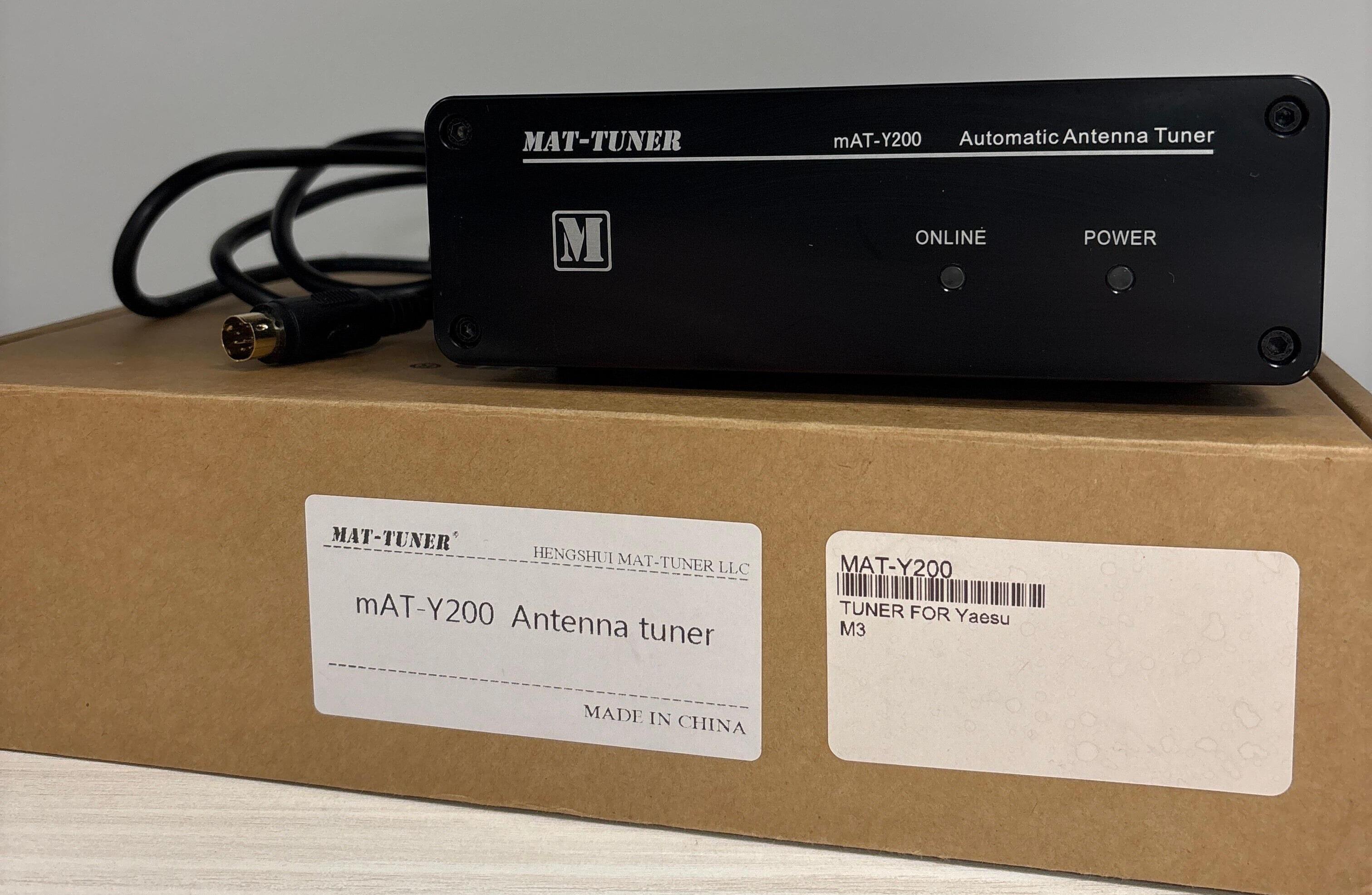 Second Hand Mat-y200 automatic tuner for Yaesu FT-891, Yaesu FT-991A ...