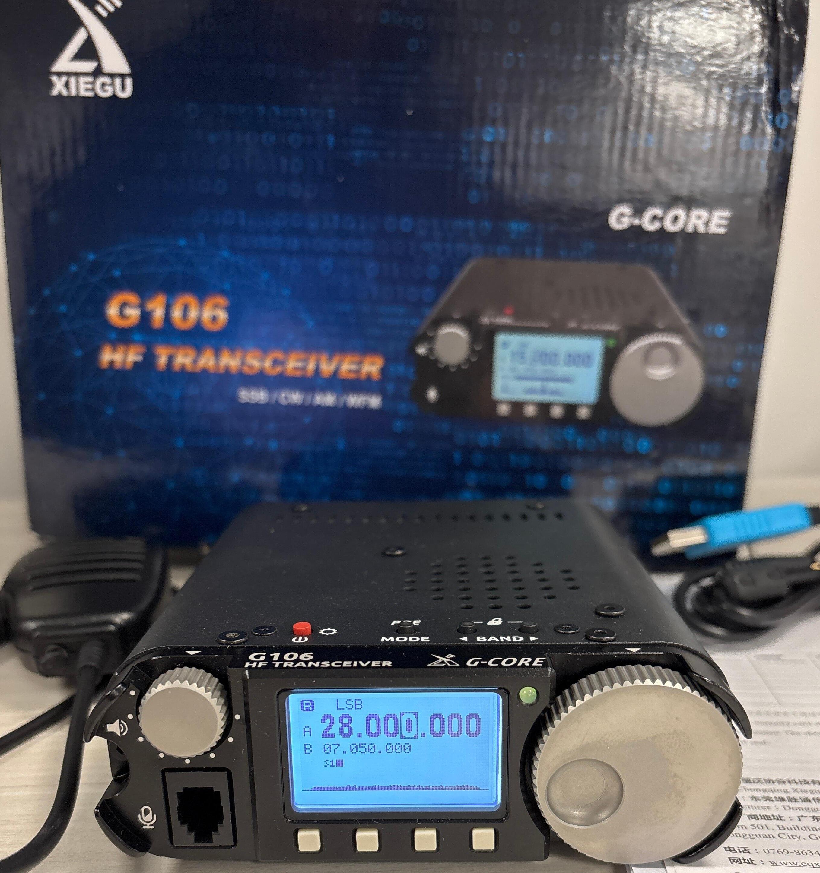 Second Hand Xiegu G106 - 5W portable QRP transceiver 80-10m - Radioworld UK
