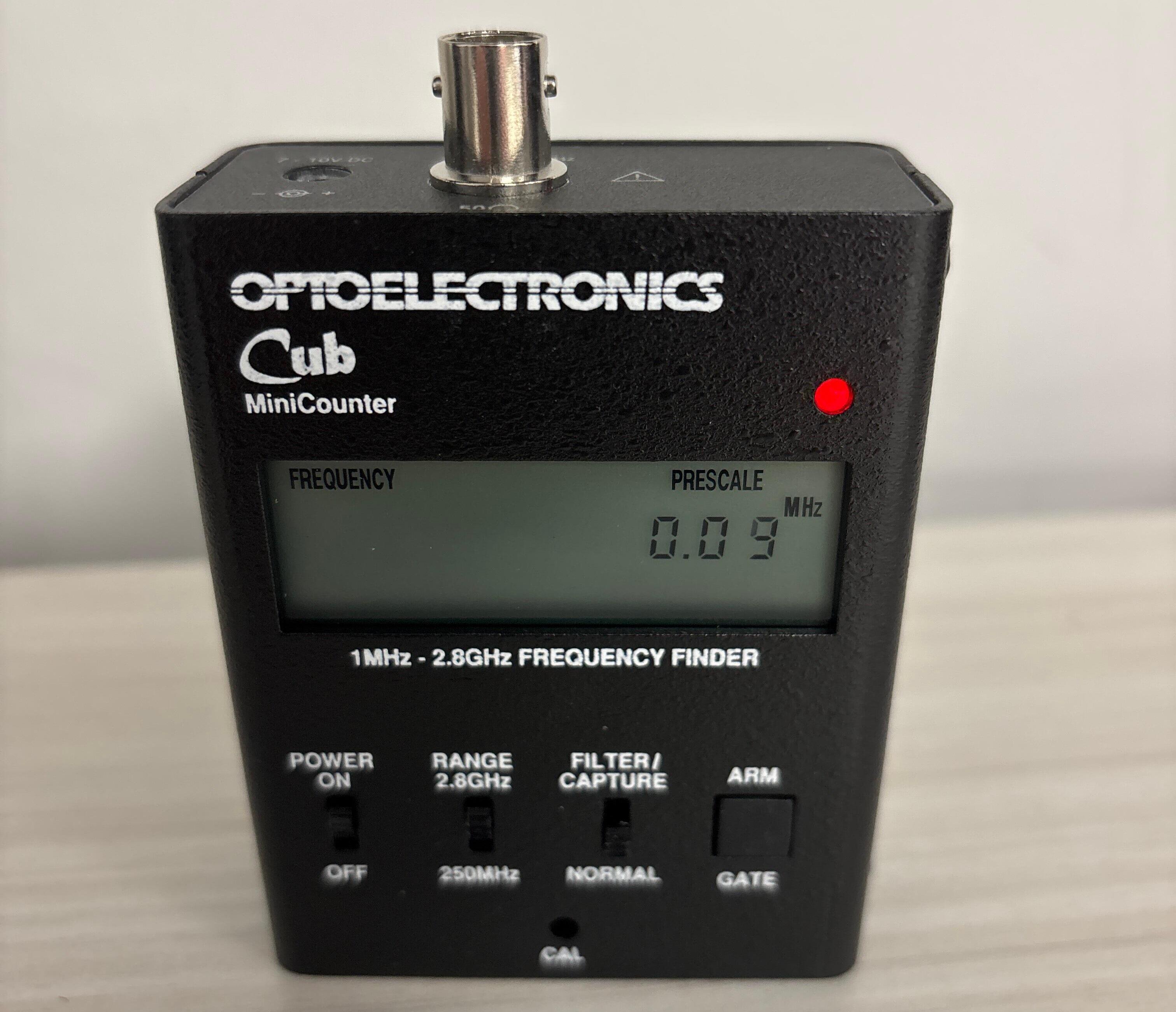 Cub Optoelectronics Mini Frequency Counter – 1 MHz to 2.8 GHz ...
