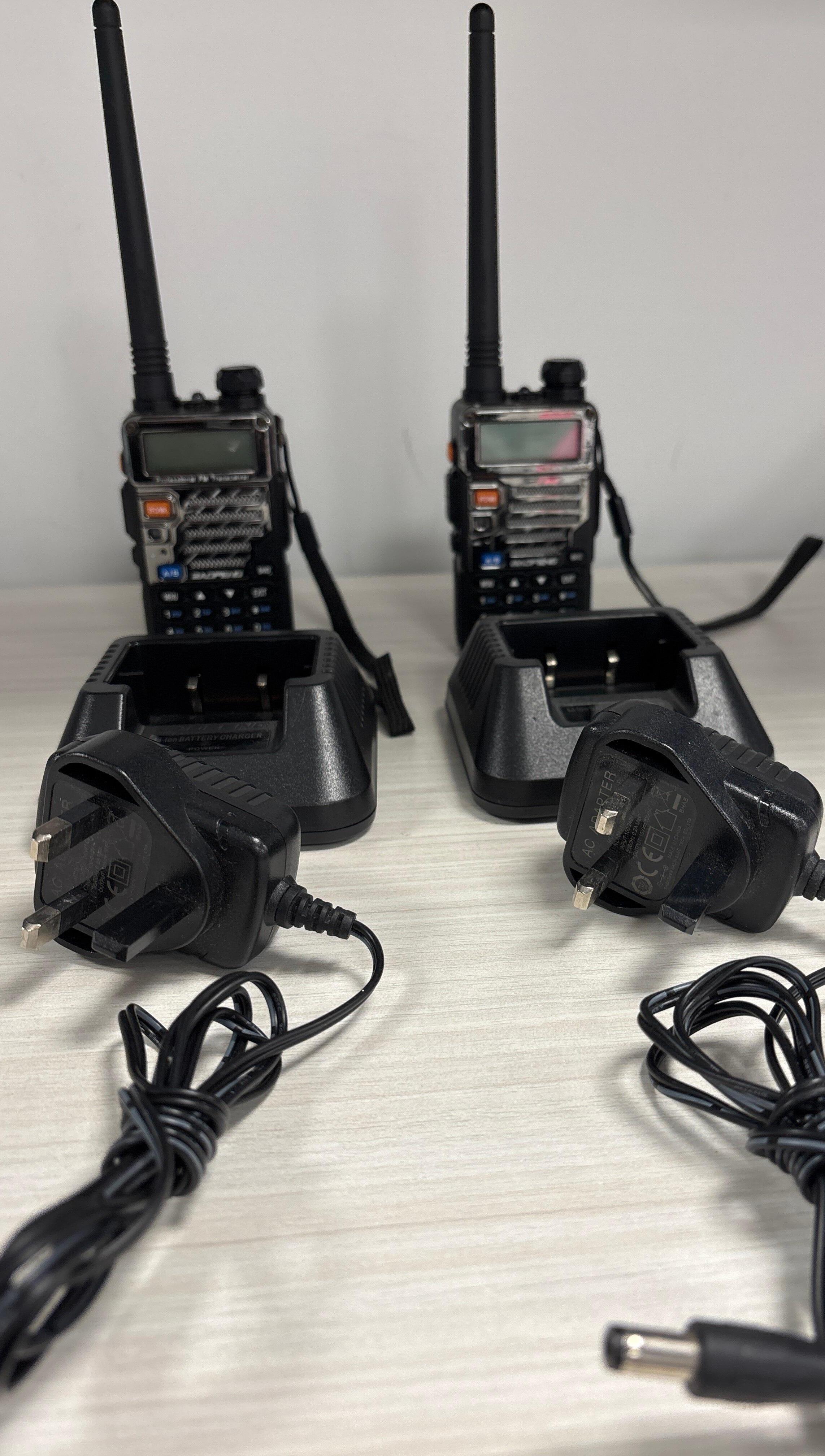 Second-hand Baofeng UV-5RU plus radios Looking for 2 pairs of radios ...