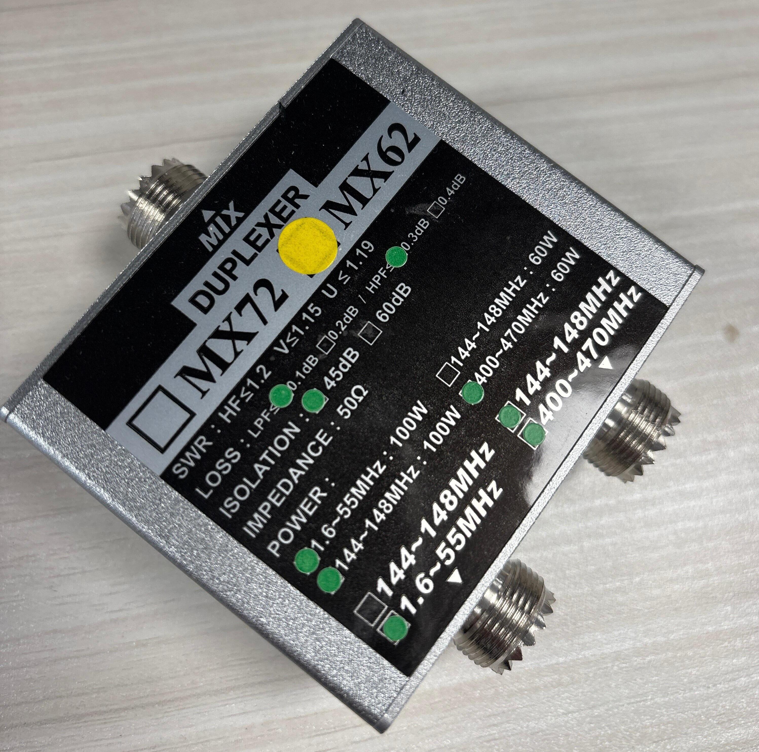 Second Hand MX62 HF & 6m/2m/70cm Duplexer - Radioworld UK