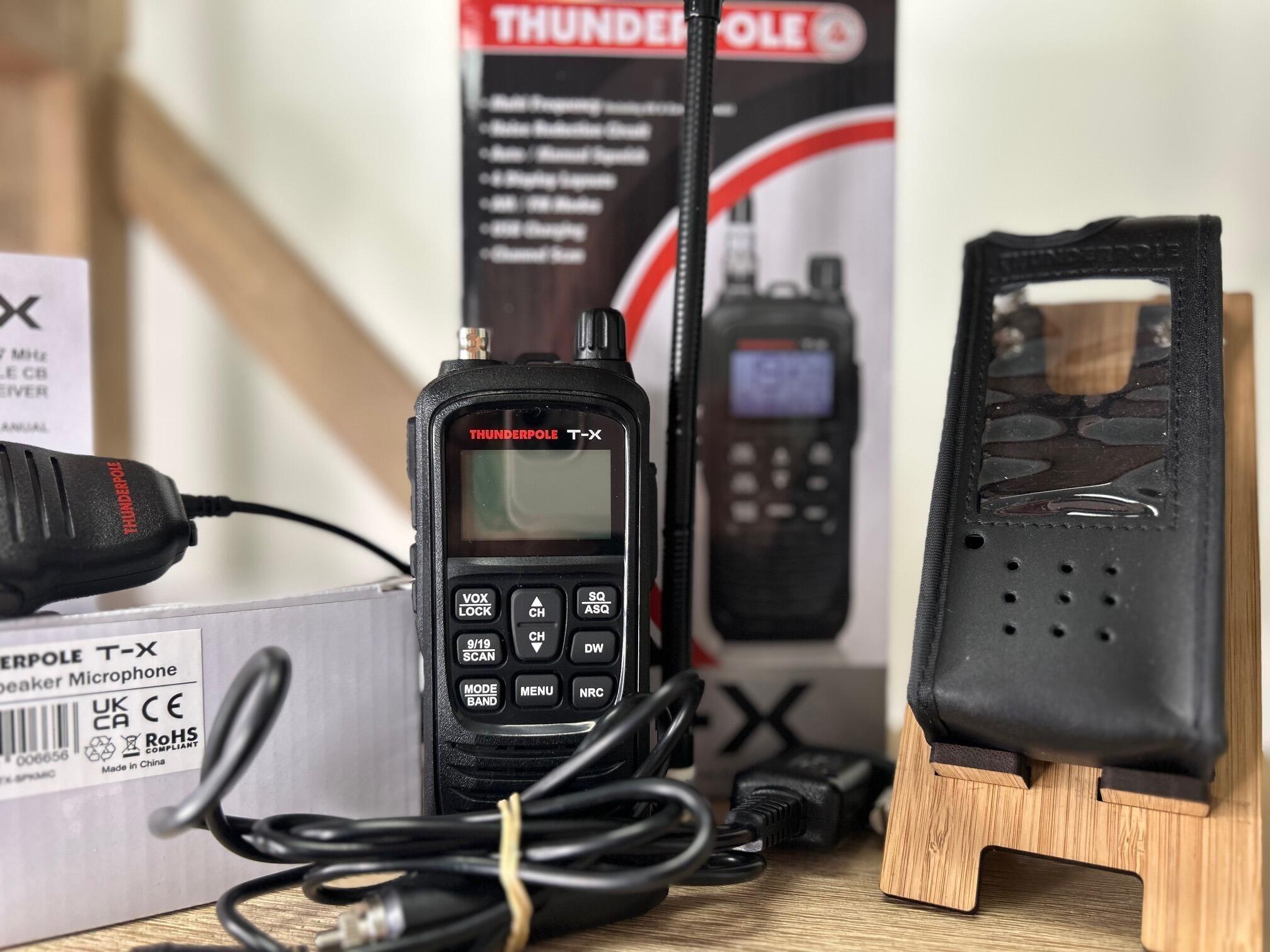 Second Hand Thunderpole TX handheld CB radio - Radioworld UK