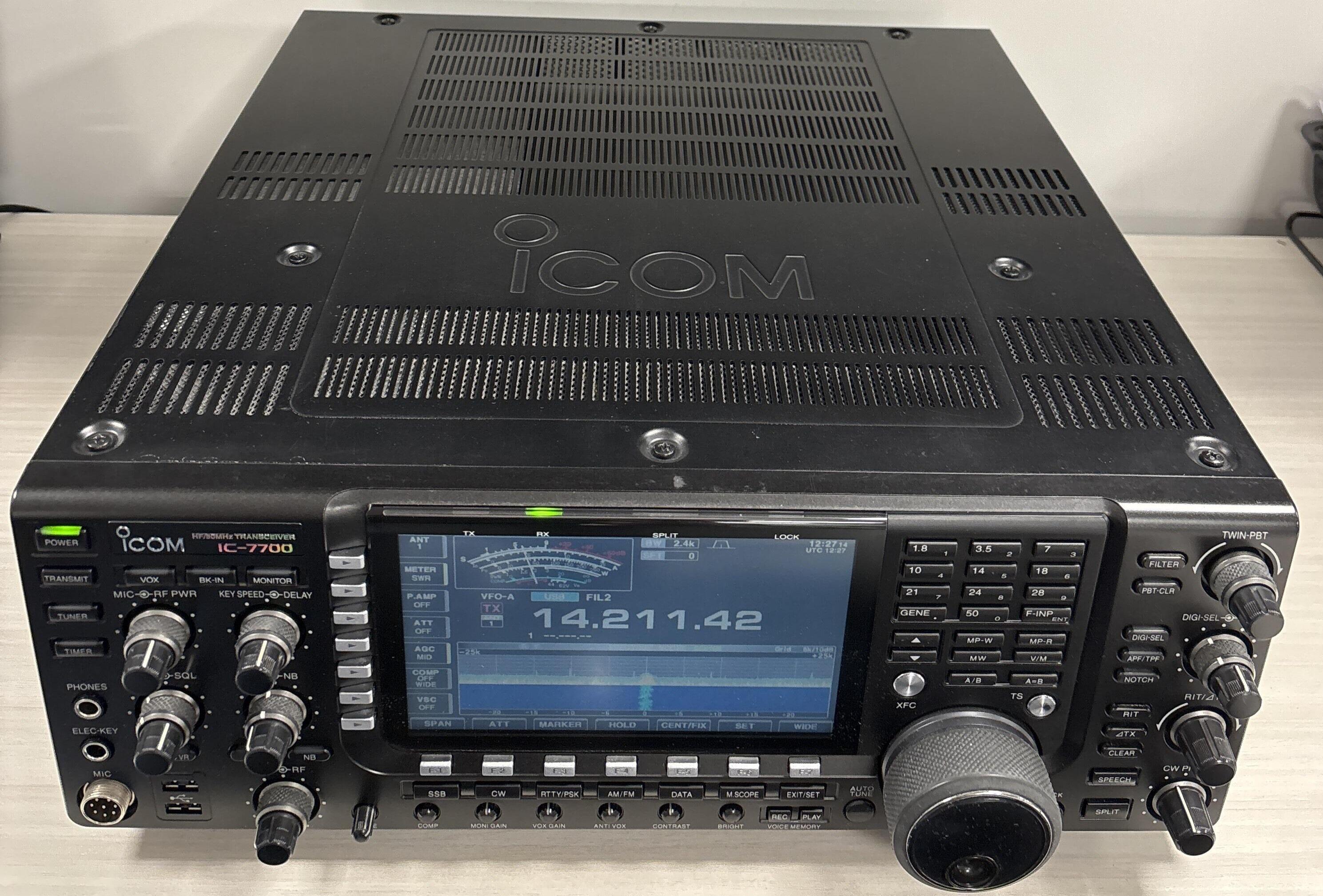 Second Hand Icom IC-7700 Base Station Transceiver - Radioworld UK