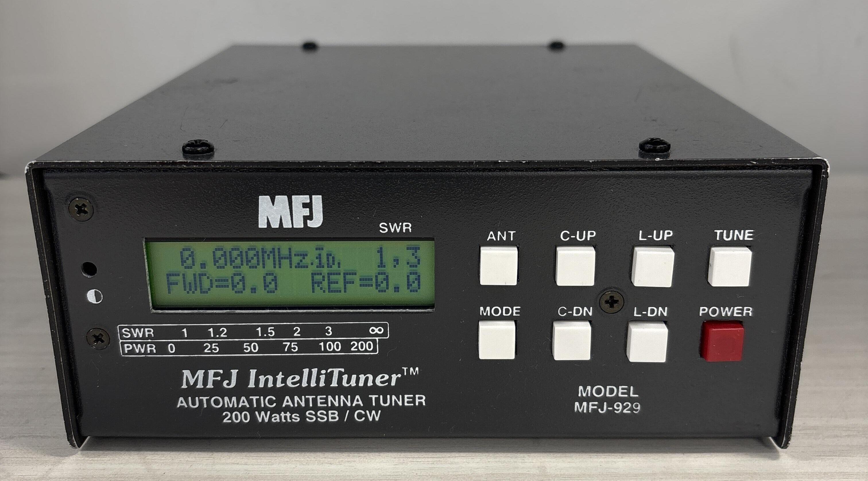 Second Hand MFJ-929 Compact 200W IntelliTuner Automatic Antenna Tuner ...
