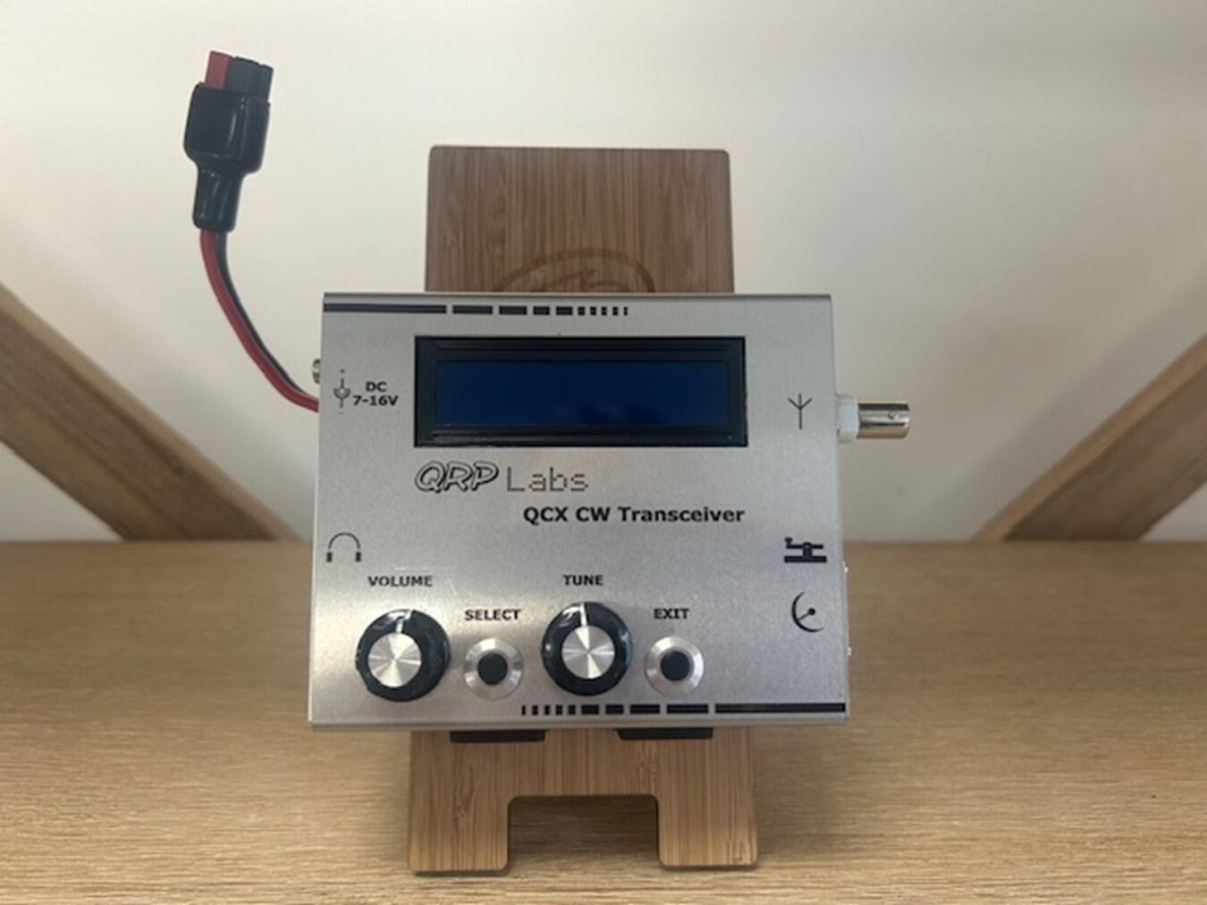 Pre-Built QRP Labs QCX CW Transceiver – 5W Single Band Morse Code Radio