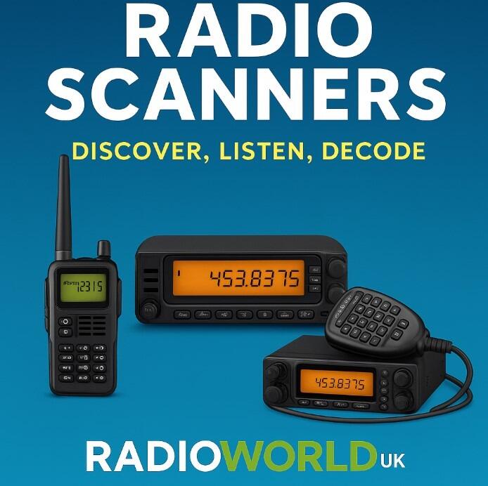 Radio Scanners UK | Handheld & Base Scanners – Radioworld UK