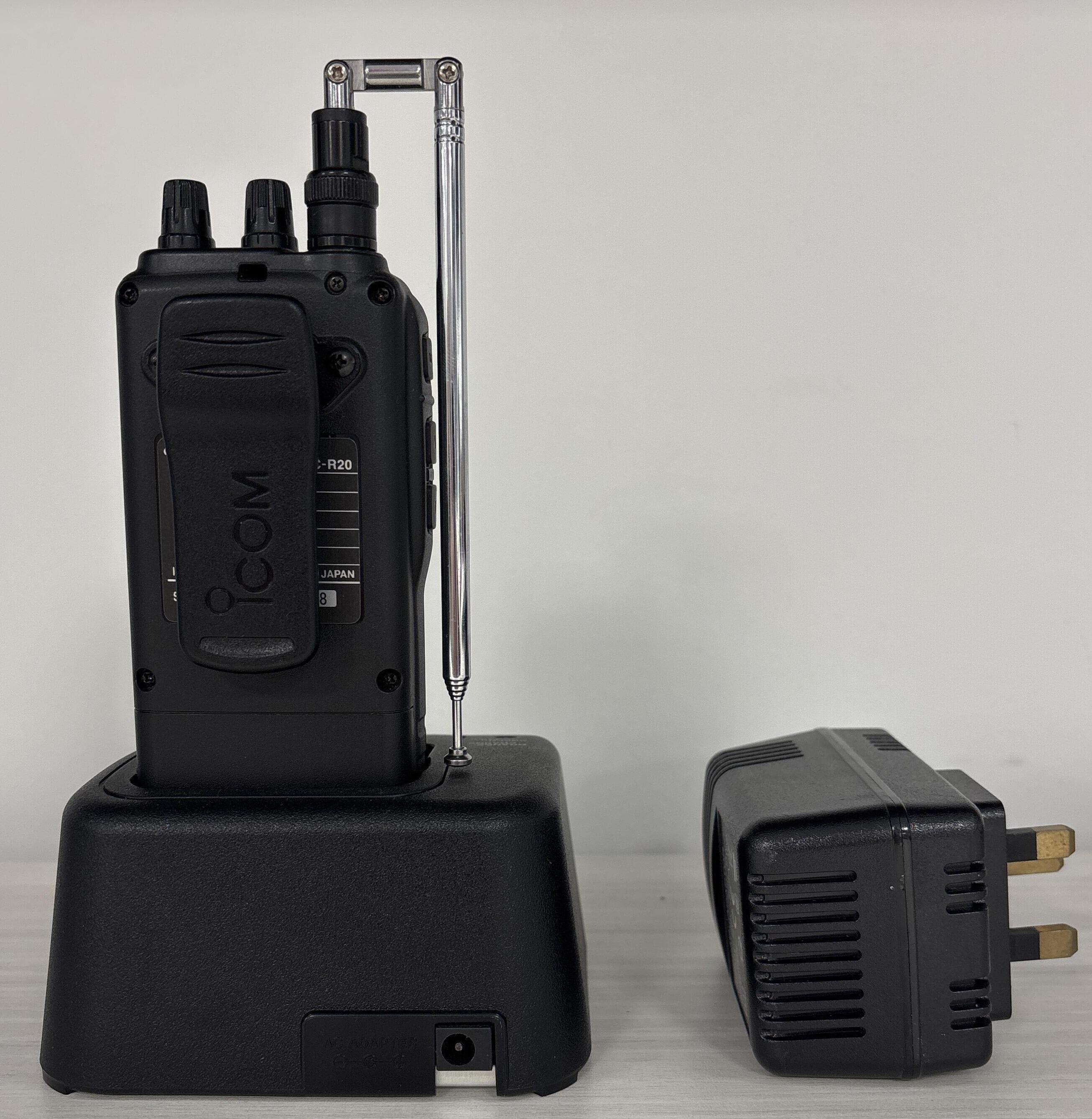 Second Hand Icom IC-R20 Wideband Scanner + BC-156 – Radioworld UK