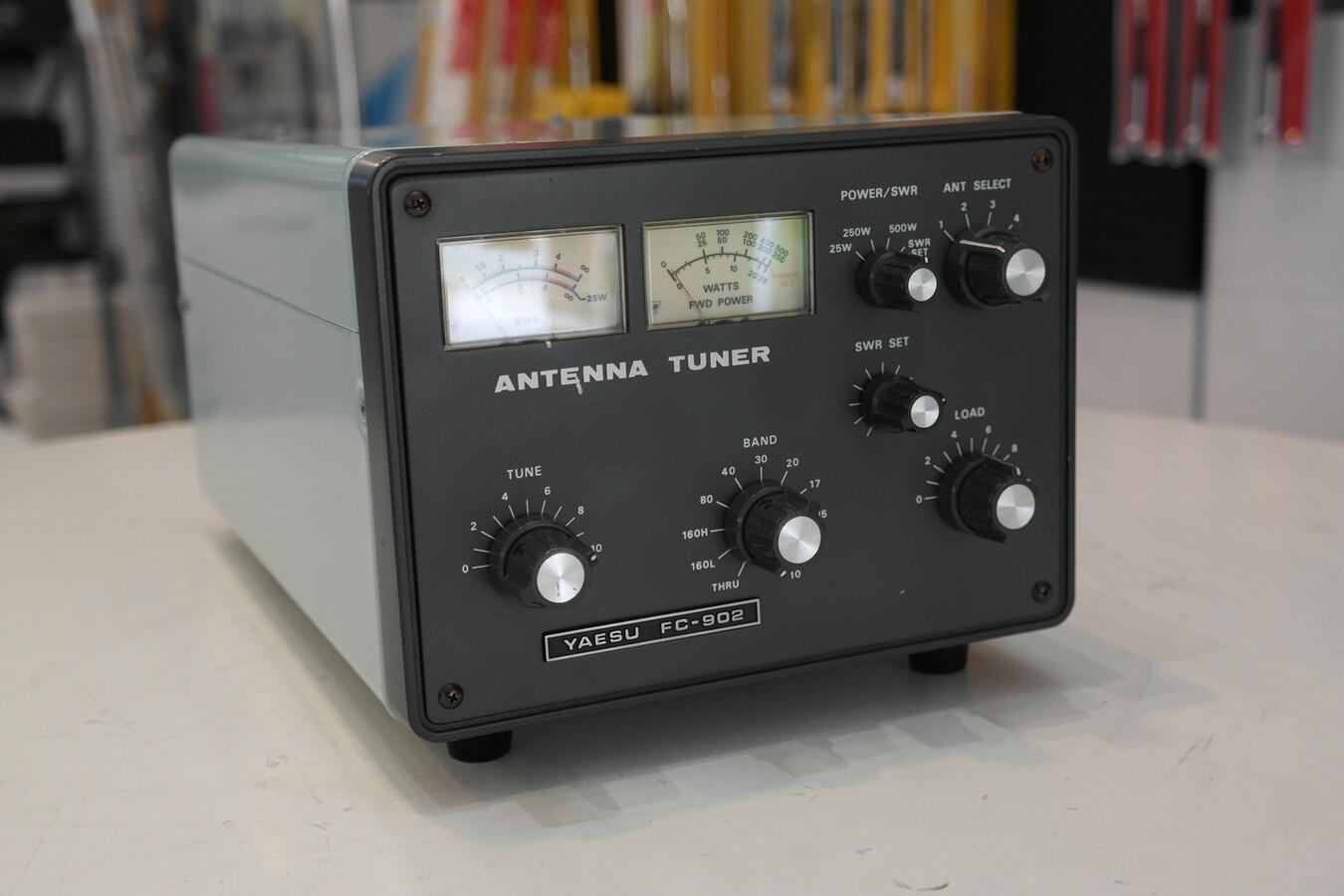 Second Hand Yaesu FC‑902 Manual HF Antenna Tuner – Inline Meter ...