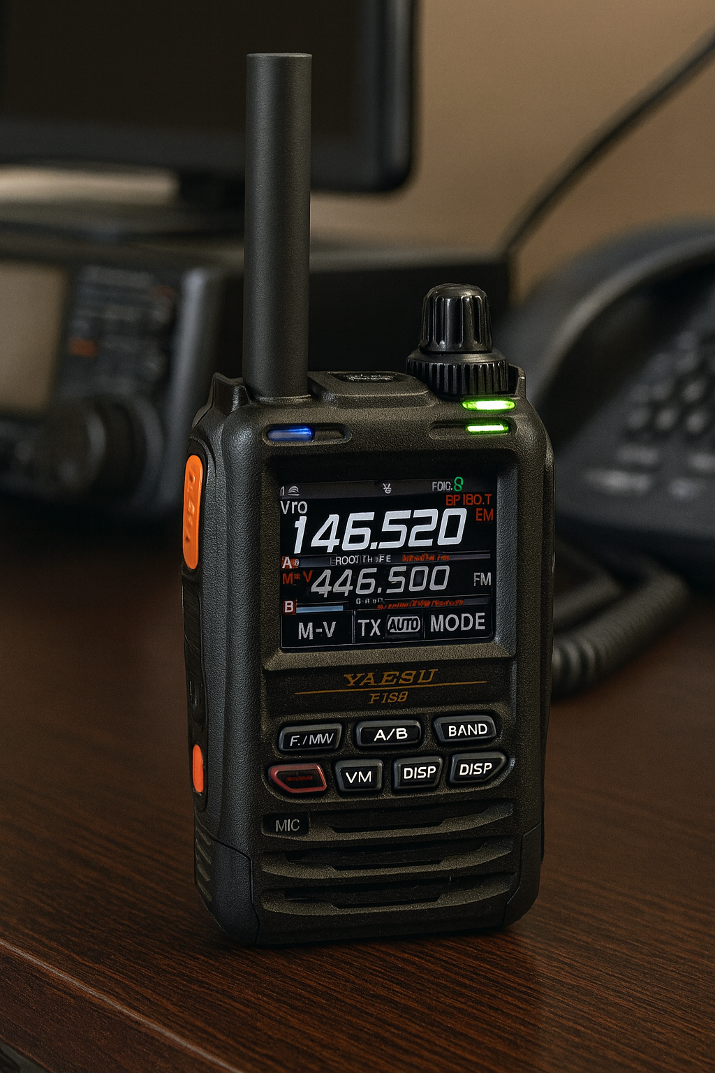 Yaesu FT5DR 5W C4FM/144/430MHz Dual Band Digital handheld Transceiver ...