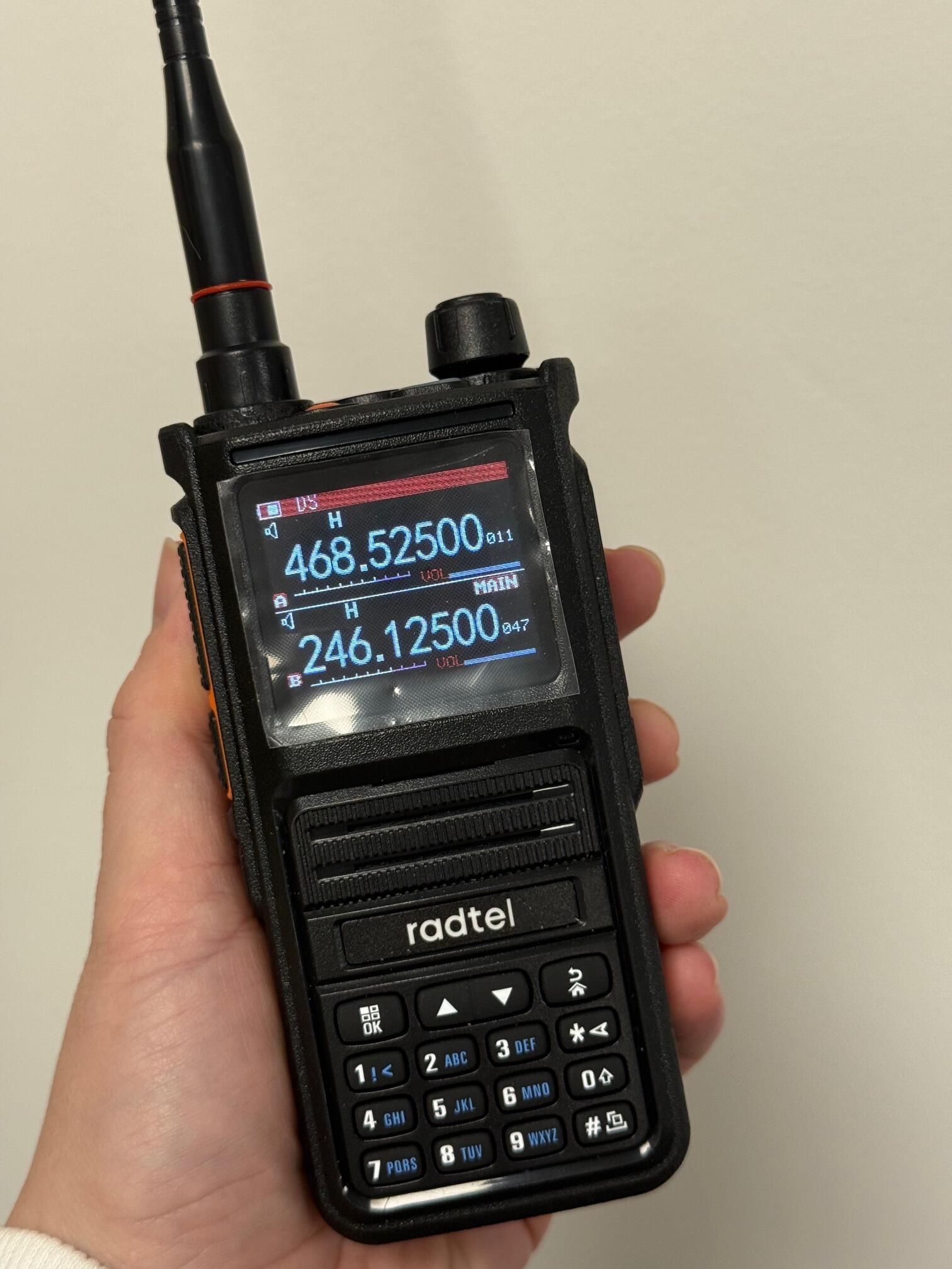 Second Hand RADTEL RT-470X Tri-Band Handheld | Radioworld