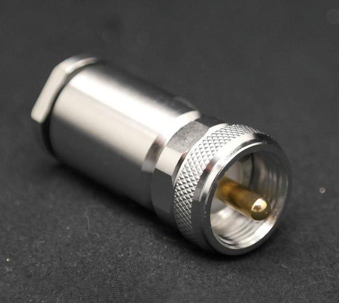 CUHF10M 10.3 mm PL-259 Coax Plug – UHF Male Connector for Flexy 10 ...