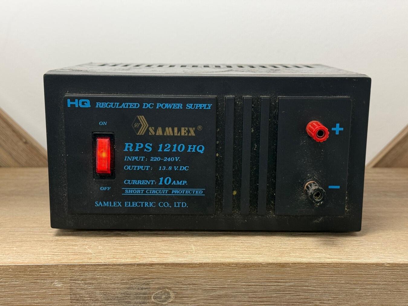 Rescue Rigs Samlex RPS-1210 10A DC Power Supply | Radioworld