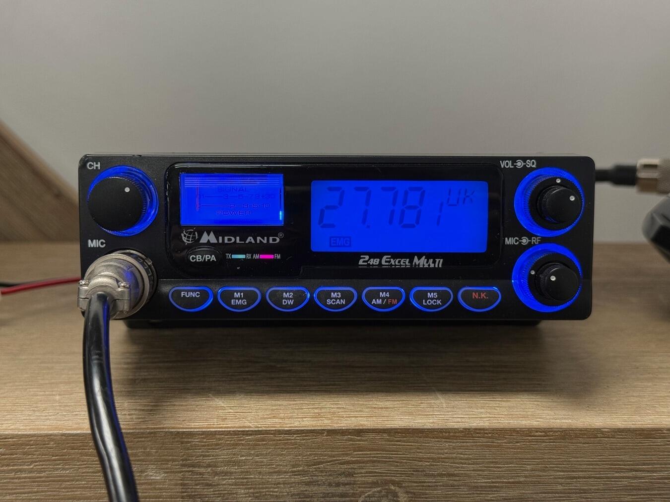 Second Hand Midland 248 Excel AM/FM CB Radio | Radioworld