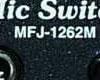 MFJ-1262M Microphone Switch Box 8-pin modular large - radioworld