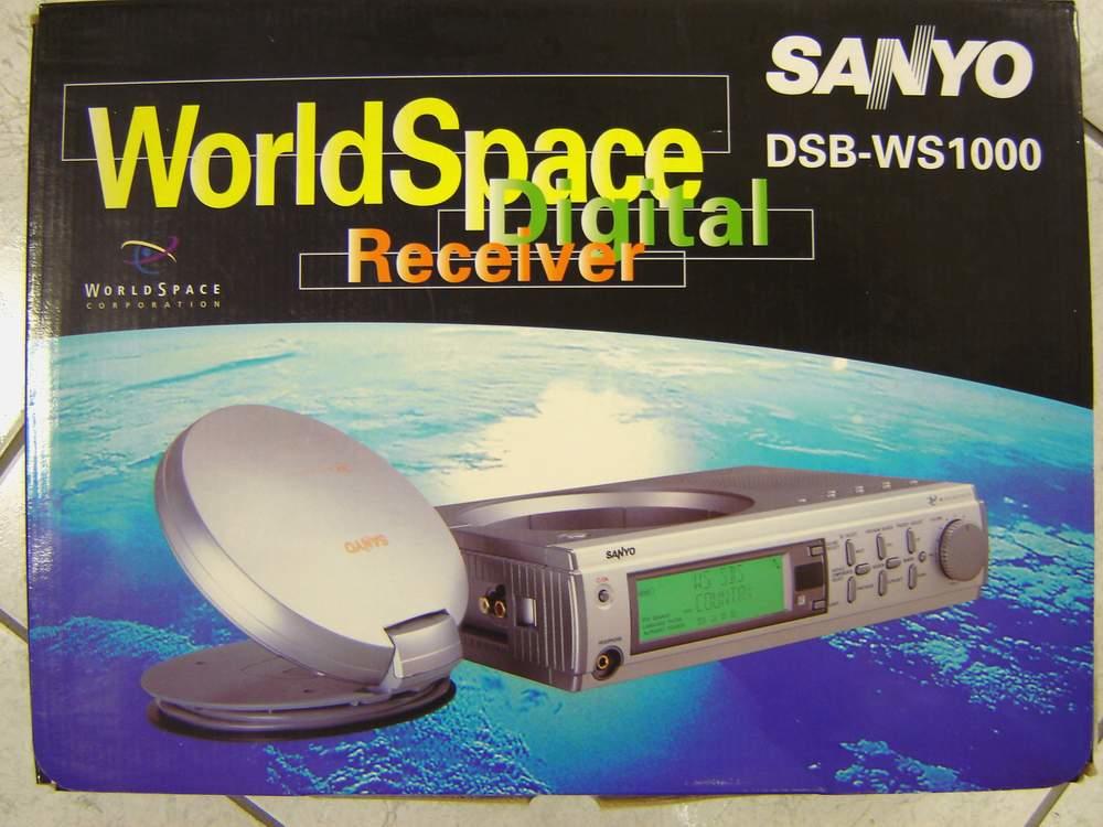 Second Hand Sanyo DSB-WS1000 (Worldspace digital receiver) - rad