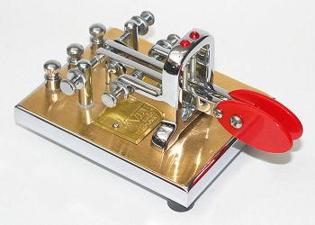 V-IP Vibroplex iambic Presentation 24K Gold Plated Chrome Plate