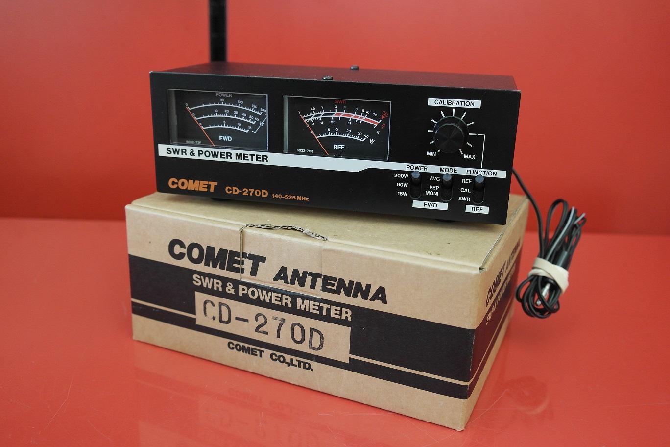 Second Hand Comet CD-270D SWR & Power Meter - Radioworld UK