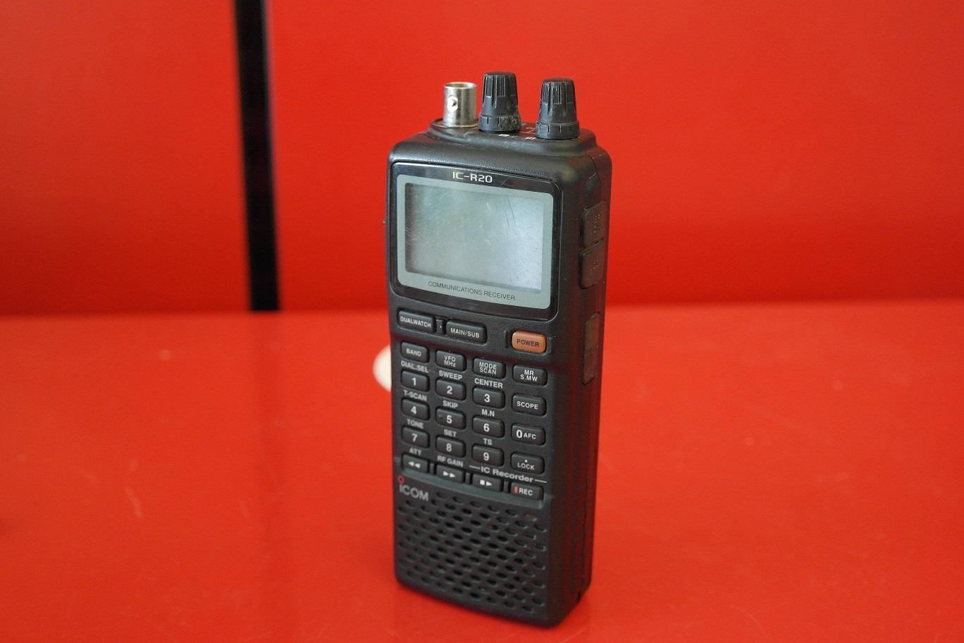 Second Hand Icom IC-R20 Scanner Wideband EX MOD - Radioworld UK