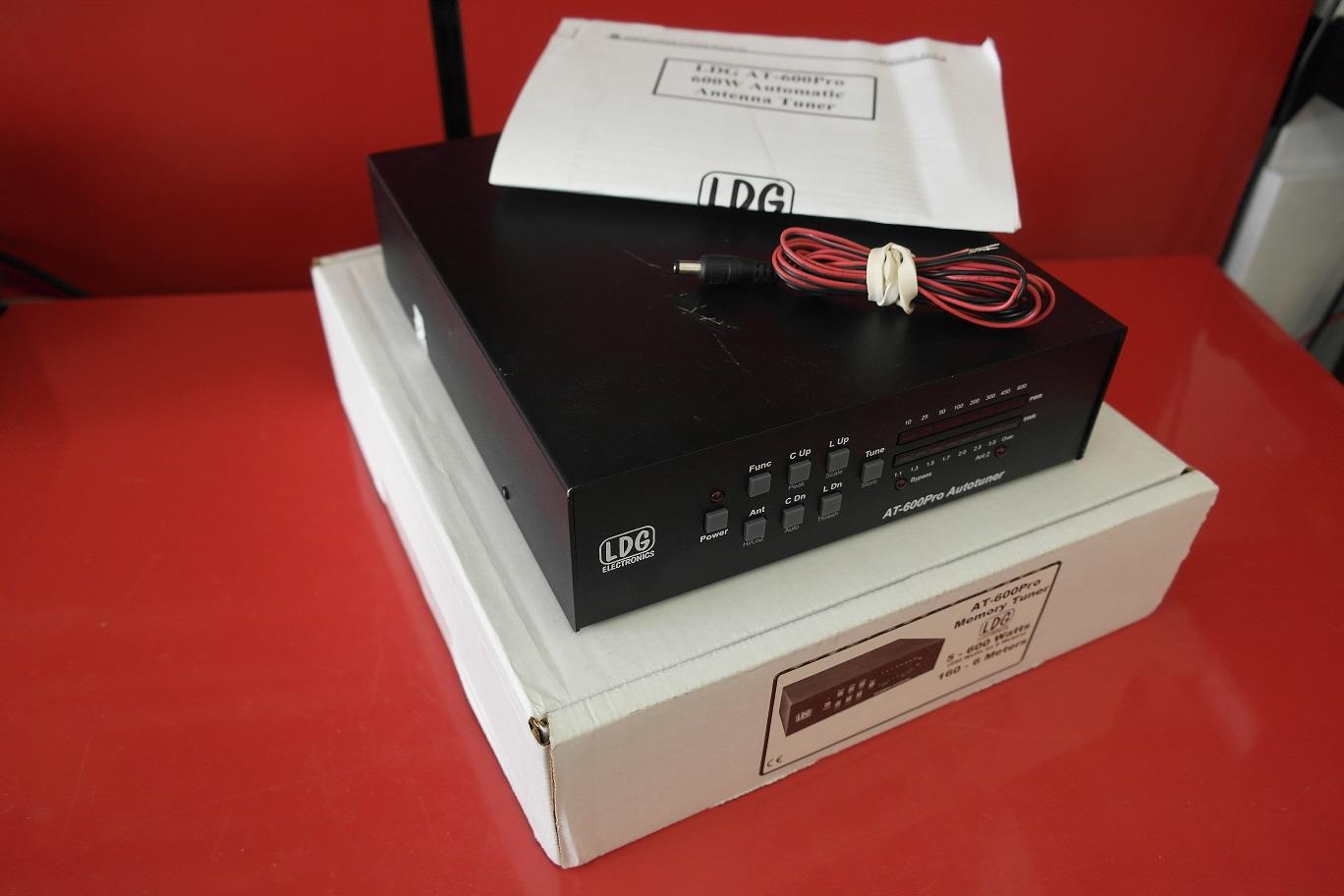 Second Hand LDG AT-600Pro Automatic Antenna Tuner - Radioworld UK