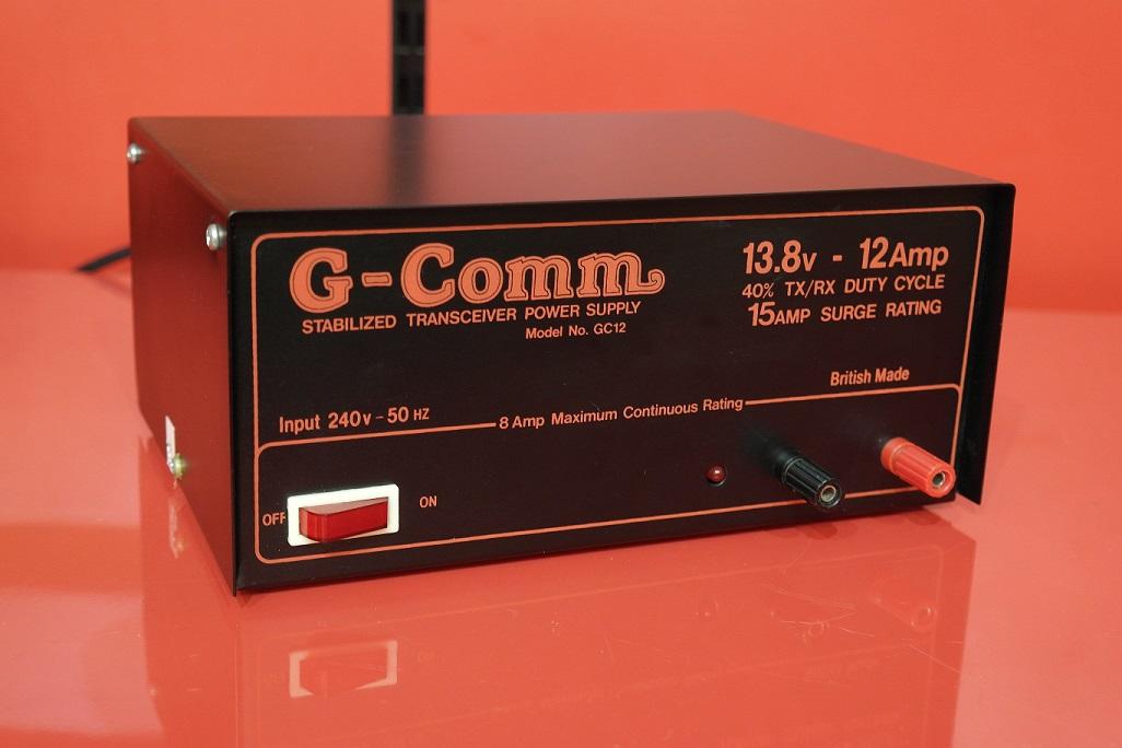 Second Hand G-Comm 12 Amp Linear Power Supply - RW UK