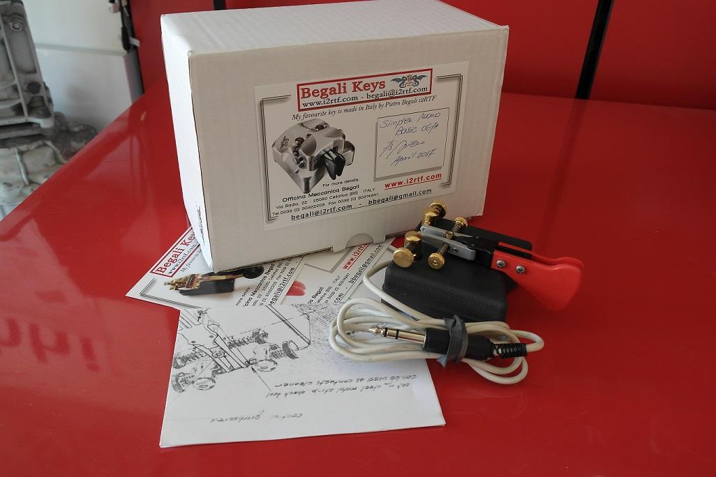 Second Hand Begali Simplex Mono Basic Morse Key - RW UK