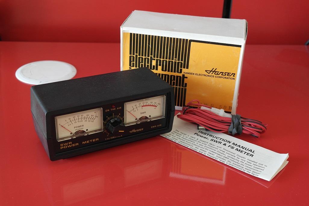 Second Hand Hansen SWR-50B 3.5 - 150 MHz SWR Power Meter RW