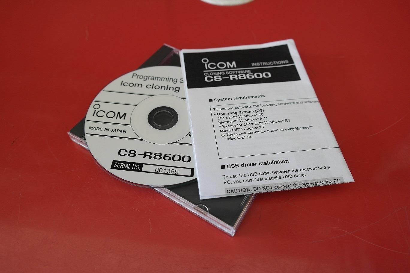 Second Hand Icom IC-R8600 Programming Software - Radioworld UK