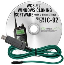 RT Systems Icom IC-E92D Software and USB Cable - Radioworld UK
