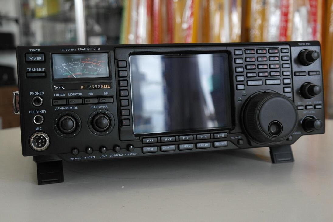 Second Hand Icom IC-756ProII Transceiver With Band Scope - RW UK