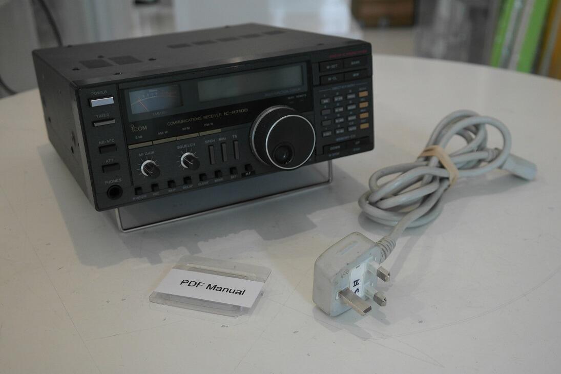 Second Hand Icom IC-R7100 Wide Band Communications Receiver - RW UK ...