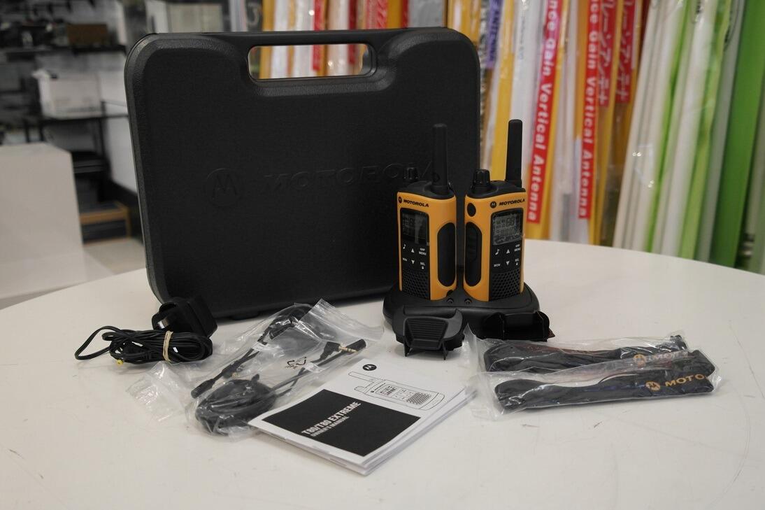 Second Hand Motorola Walkie Talkie TLKR T80 Extreme Twin Pack ...