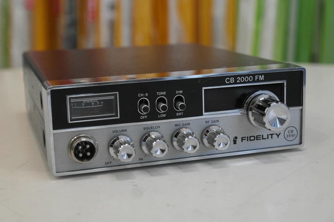 Second Hand Fidelity CB 2000 FM CB 27 MHz FM Mobile Transceiver - Radioworld UK