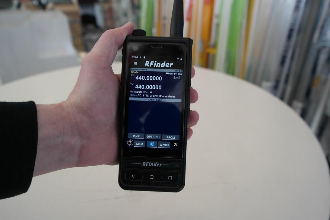 Second hand rfinder b1 dual band dmr network handheld radio - Radioworld UK